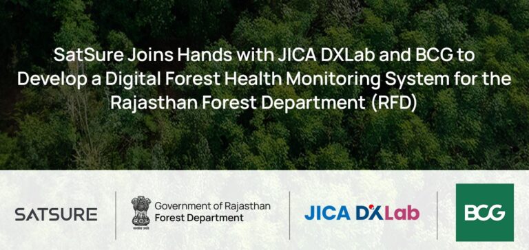 SatSure, JICA DXLab & BCG Partner for Forest Monitoring PoC